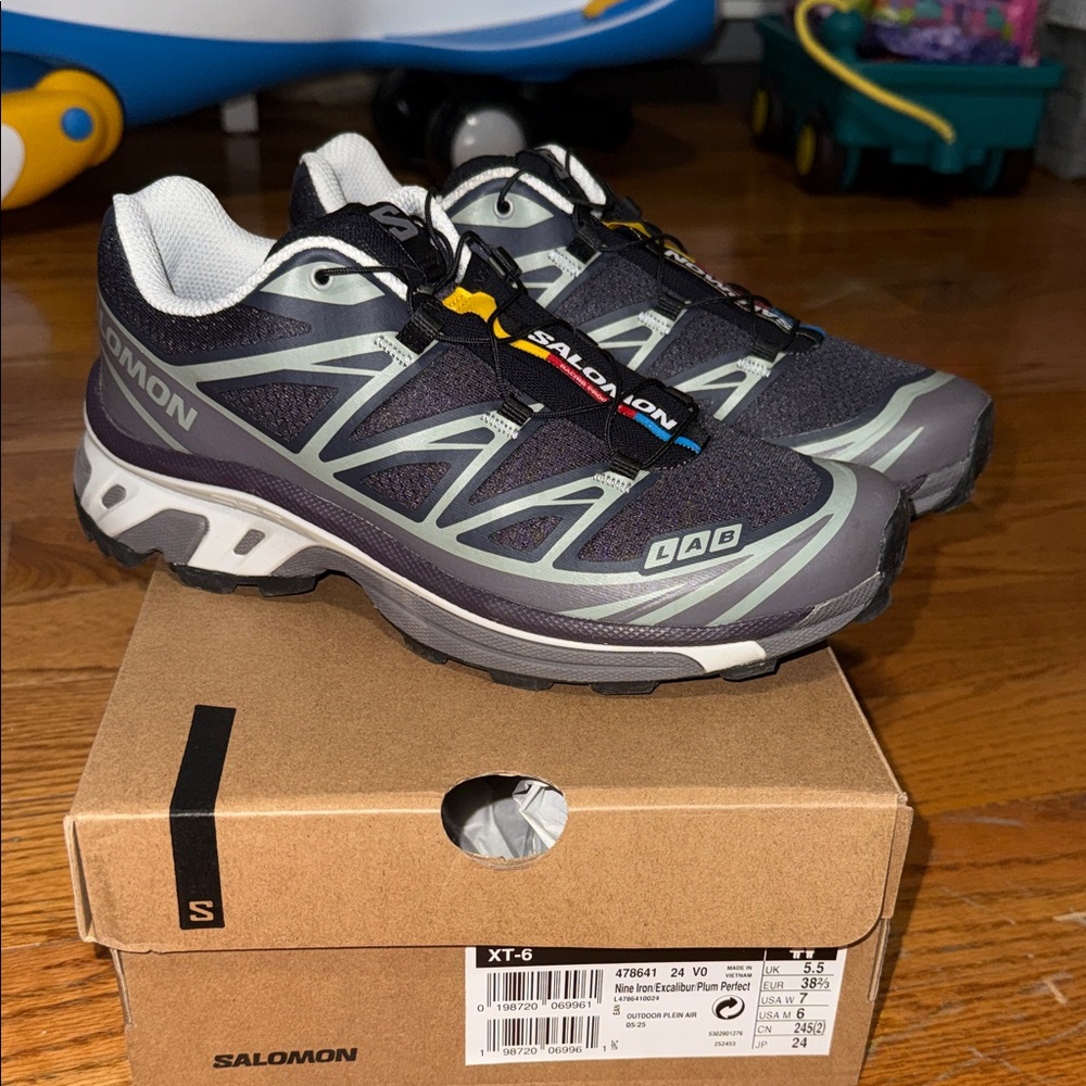 Salomon XT-6 Nine iron/excalibur/plum perfect - Gem